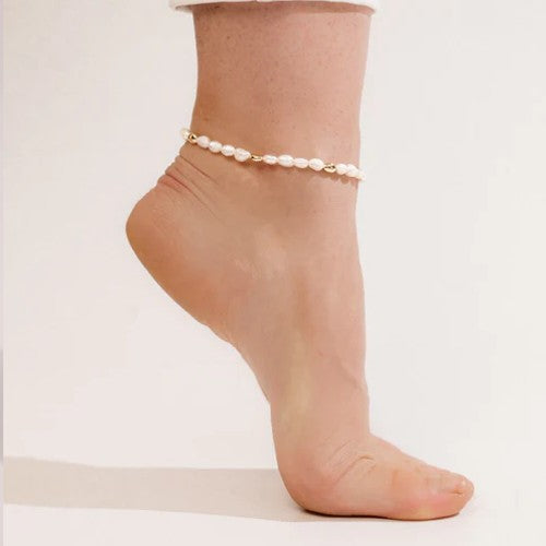Pearl Anklets & Ankle Bracelets – Ettika
