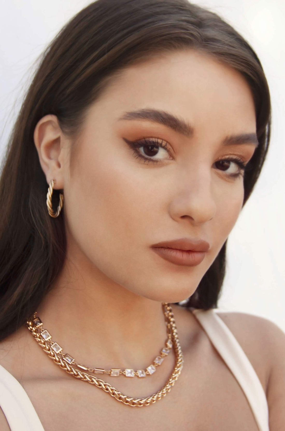 Spun Strands 18k Gold Plated Hoop Earrings – Ettika